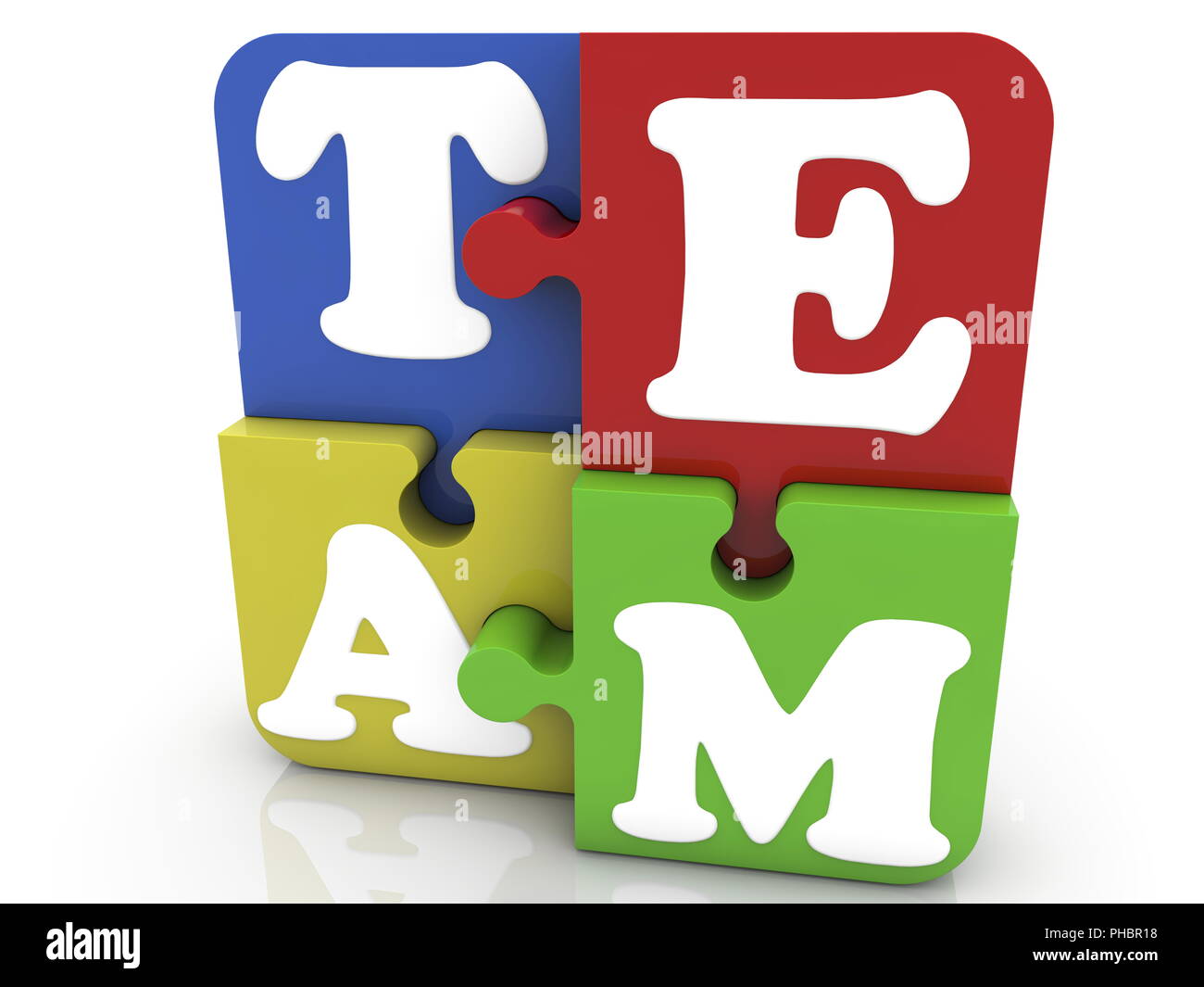 Team puzzle hi-res stock photography and images - Alamy