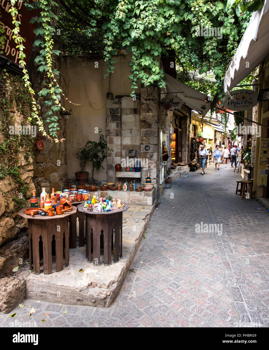 Old Town, Chania, Crete Stock Photo - Alamy