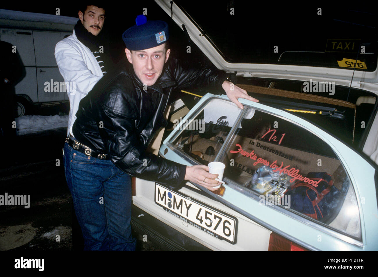 Paul Rutherford (l) und Holly Johnson (Frankie Goes To Hollywood) on 01 ...