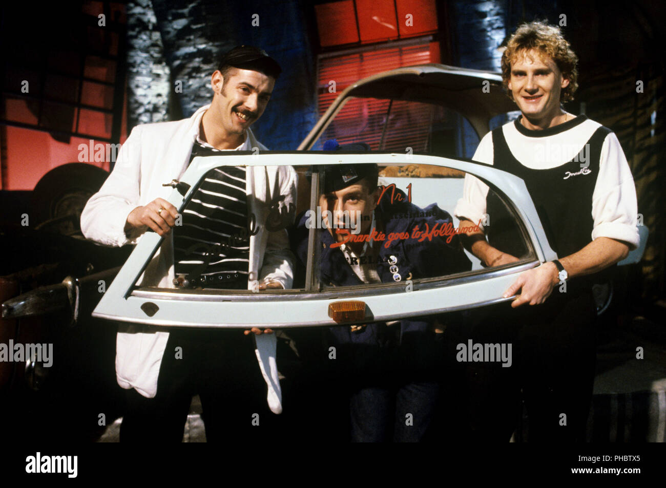 Two of the members of the band "Frankie Goes To Hollywood" Paul ...