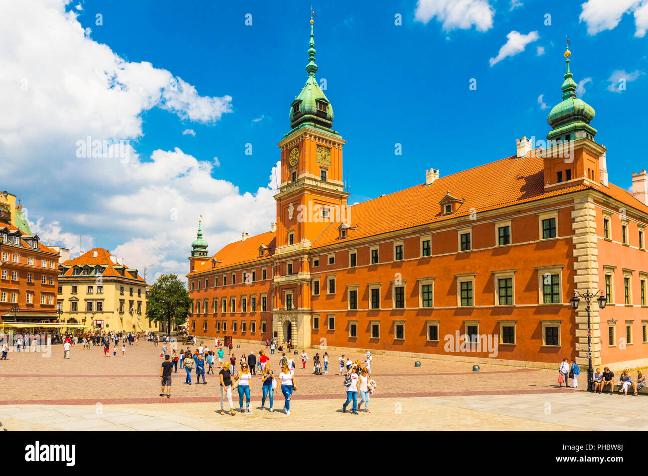 Royal Castle in Plac Zamkowy (Castle Square), Old Town, UNESCO World ...