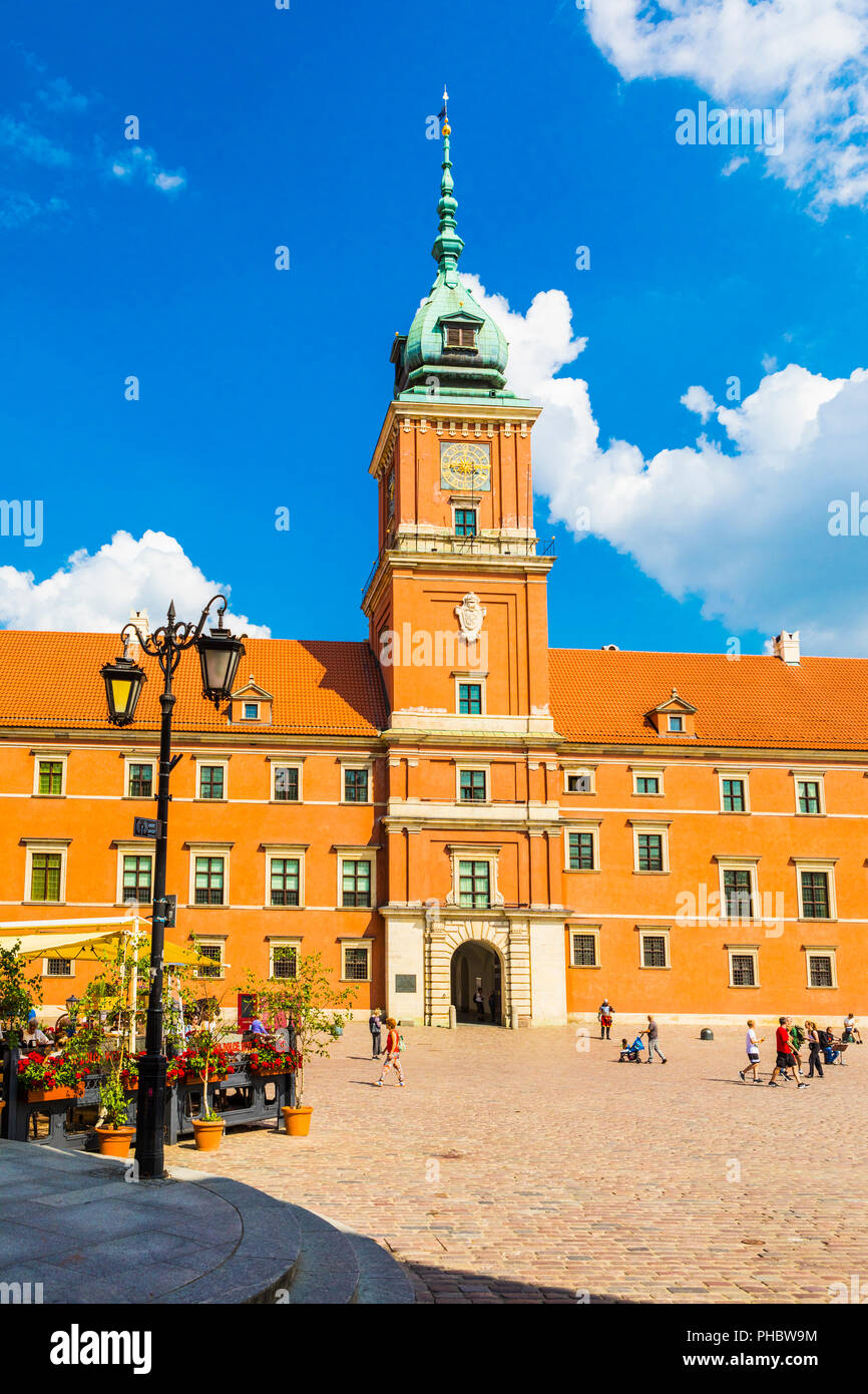 Royal Castle in Plac Zamkowy (Castle Square), Old Town, UNESCO World ...