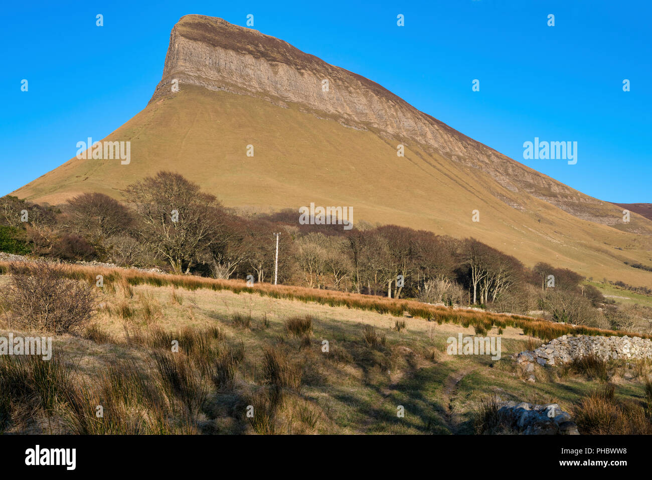 Ben Bulben, County Sligo, Connacht, Republic of Ireland, Europe Stock ...