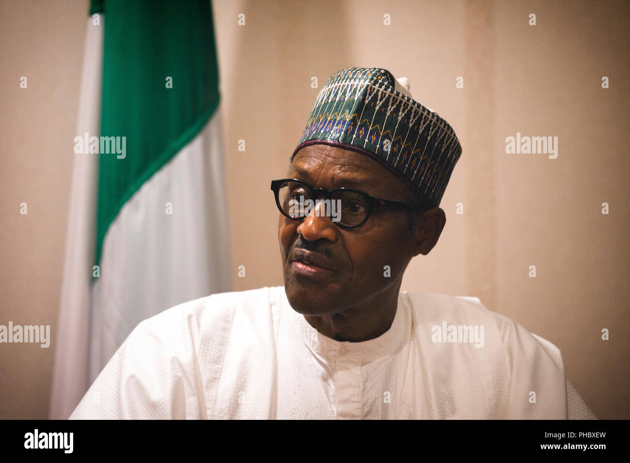 Nigerian president hi-res stock photography and images - Alamy