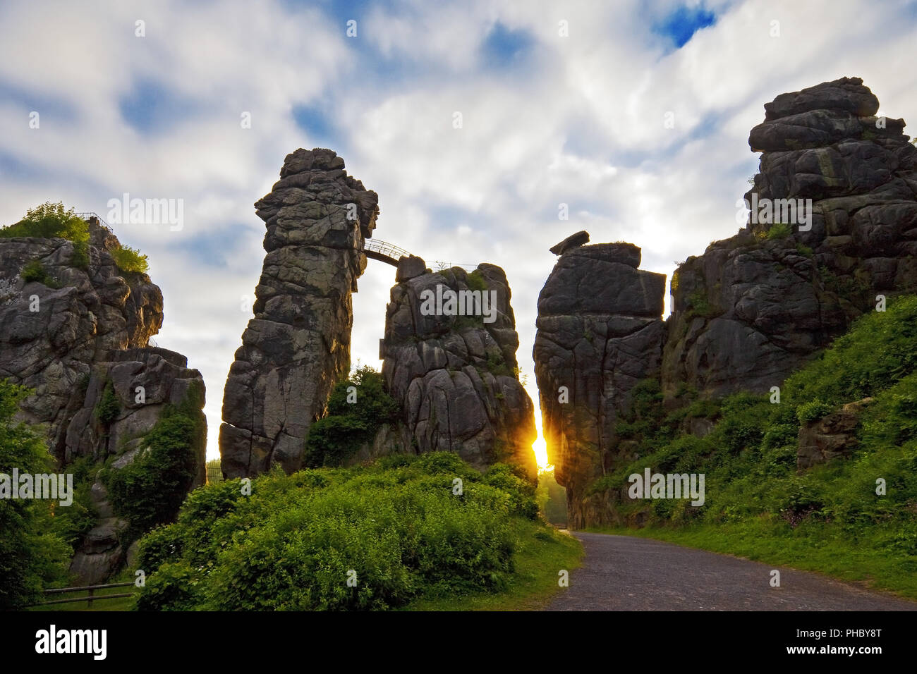 Externsteine hi-res stock photography and images - Alamy