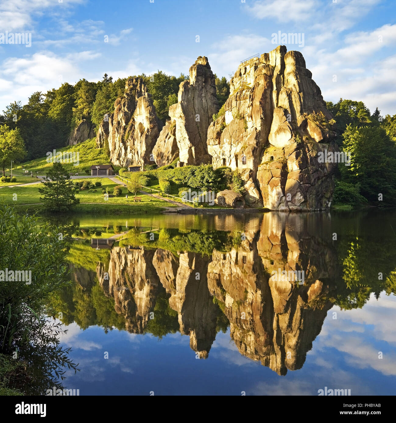 Externsteine teutoburg forest hi-res stock photography and images - Alamy