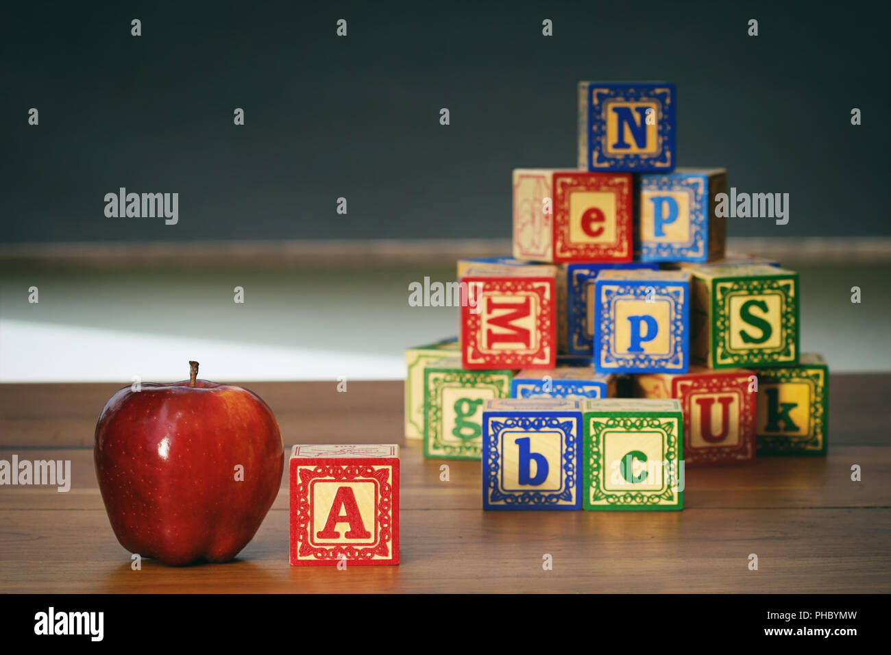 Math classroom blocks hi-res stock photography and images - Alamy