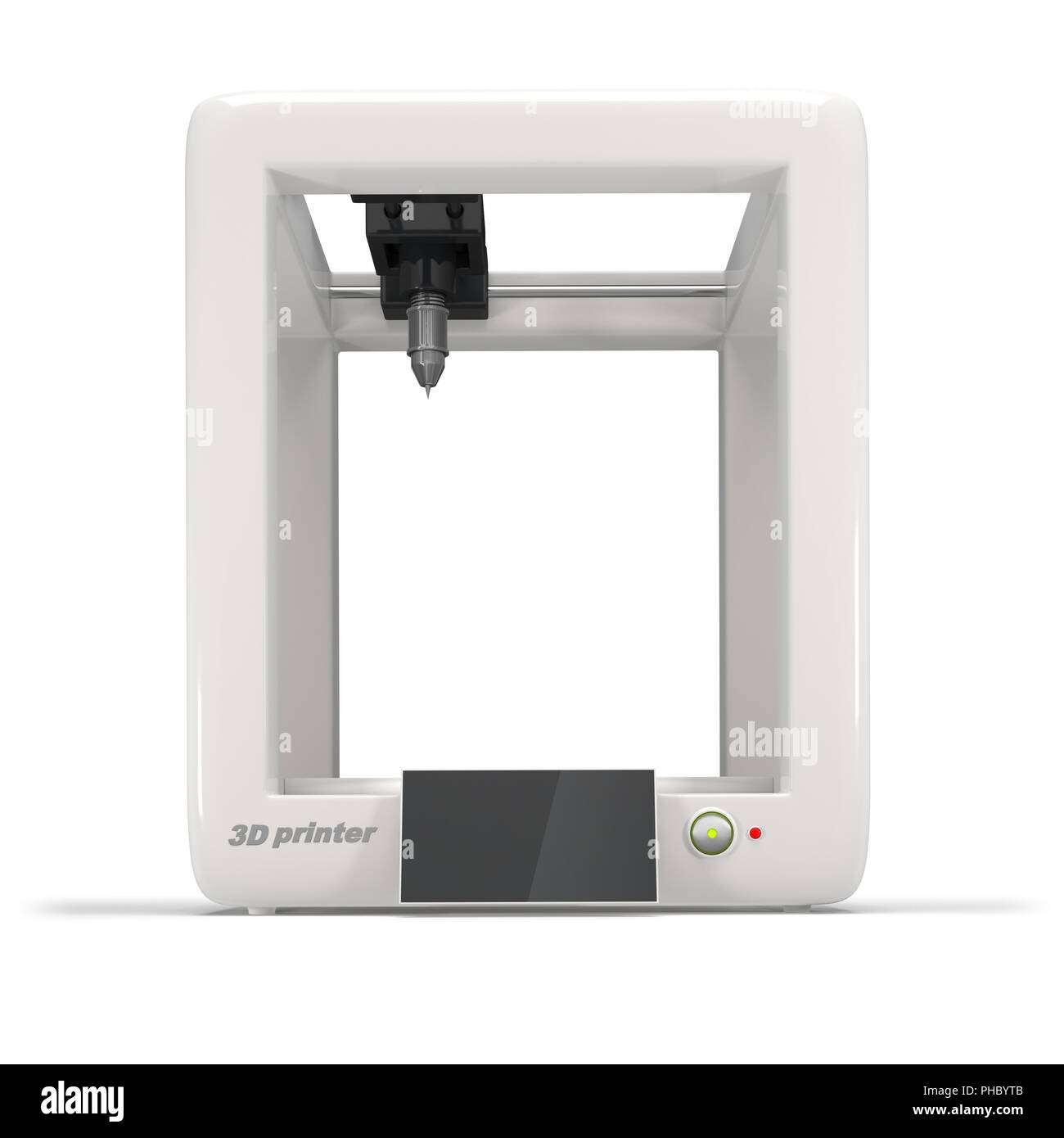 3D printer, illustration Stock Photo - Alamy