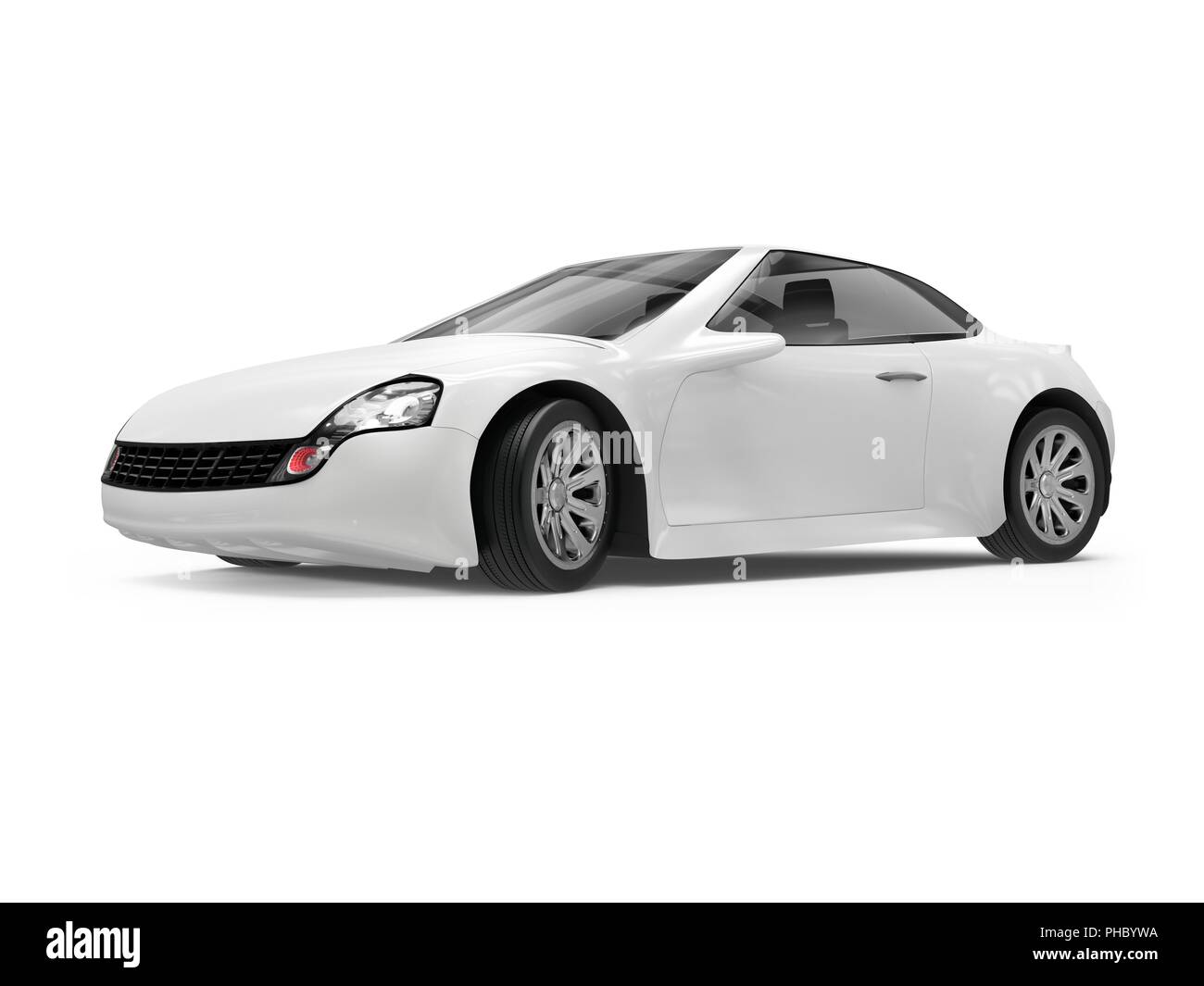 Car illustration Cut Out Stock Images & Pictures - Alamy