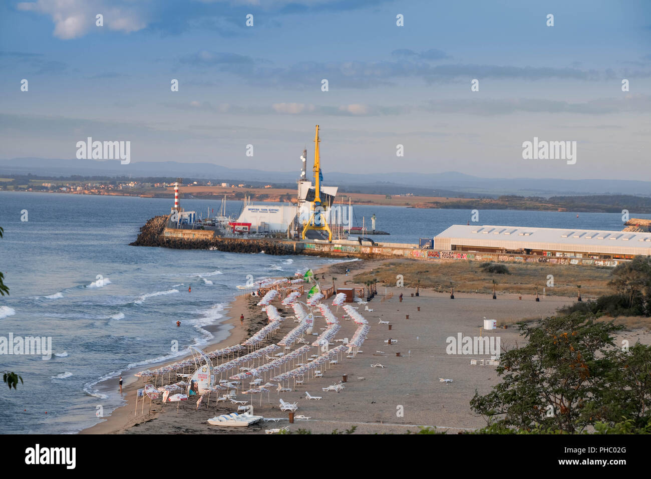 Port of burgas hi-res stock photography and images - Alamy