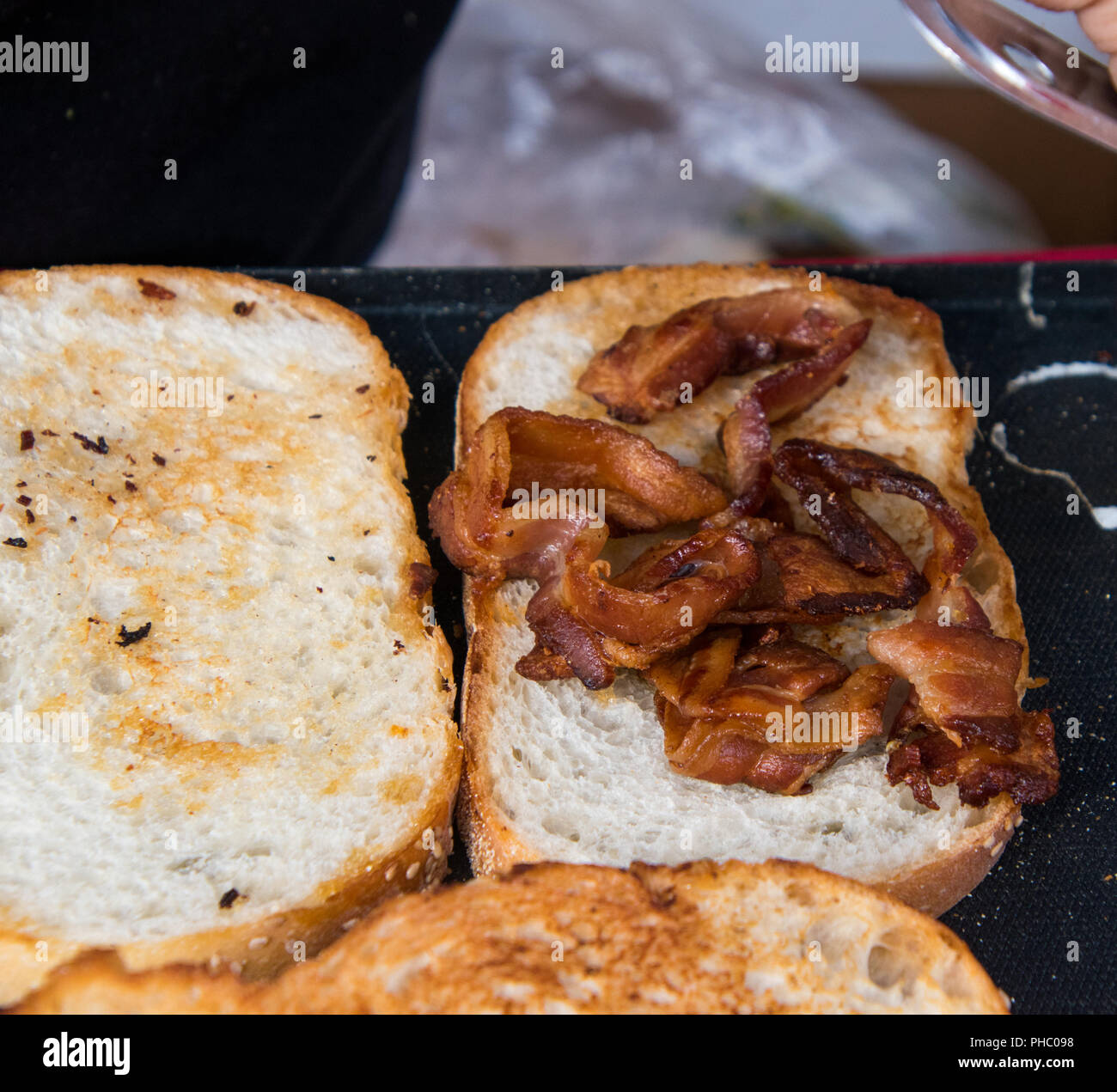 One Piece Of Toast High Resolution Stock Photography and Images - Alamy