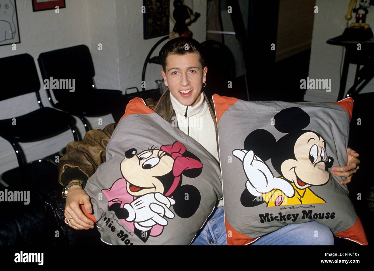 Bros (Craig Logan) on 18.03.1988 in London. | usage worldwide Stock ...