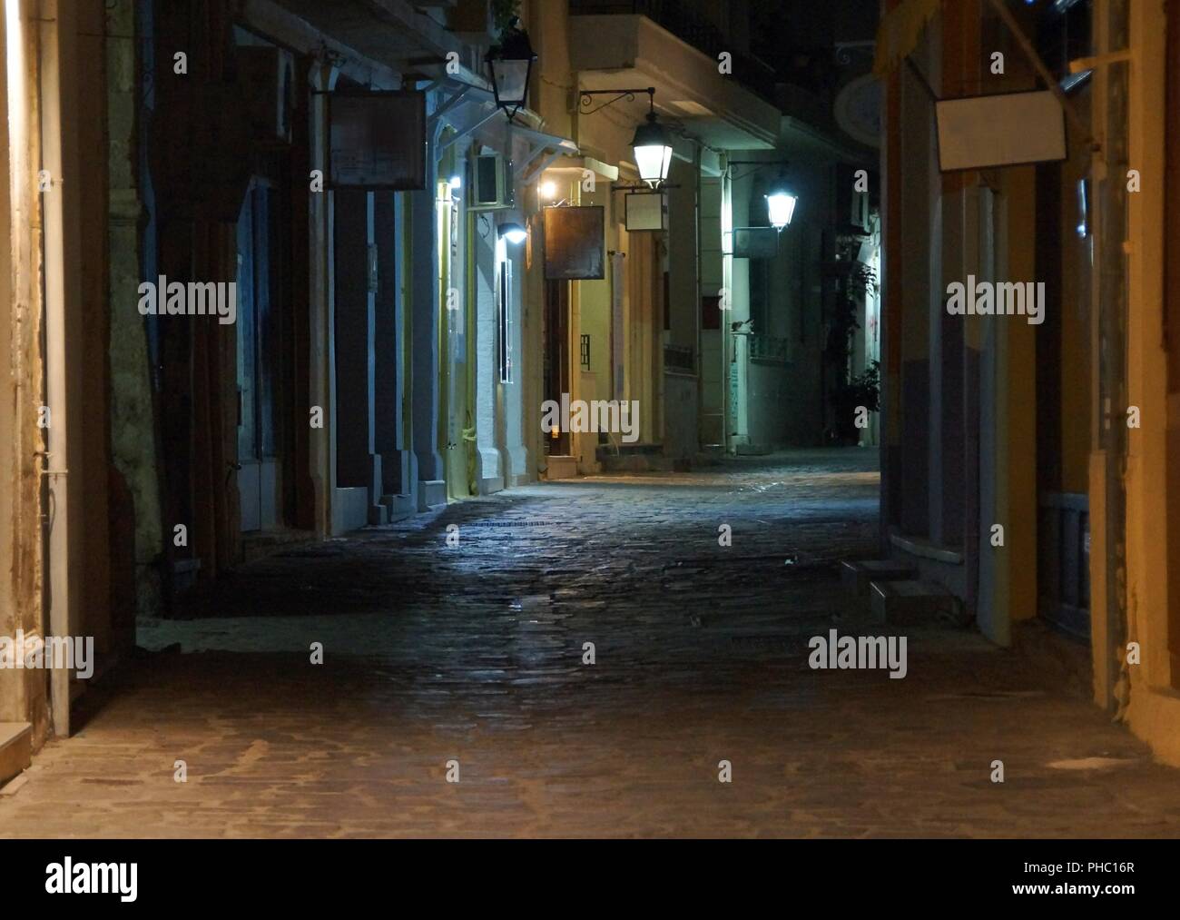 Night in crete hi-res stock photography and images - Alamy