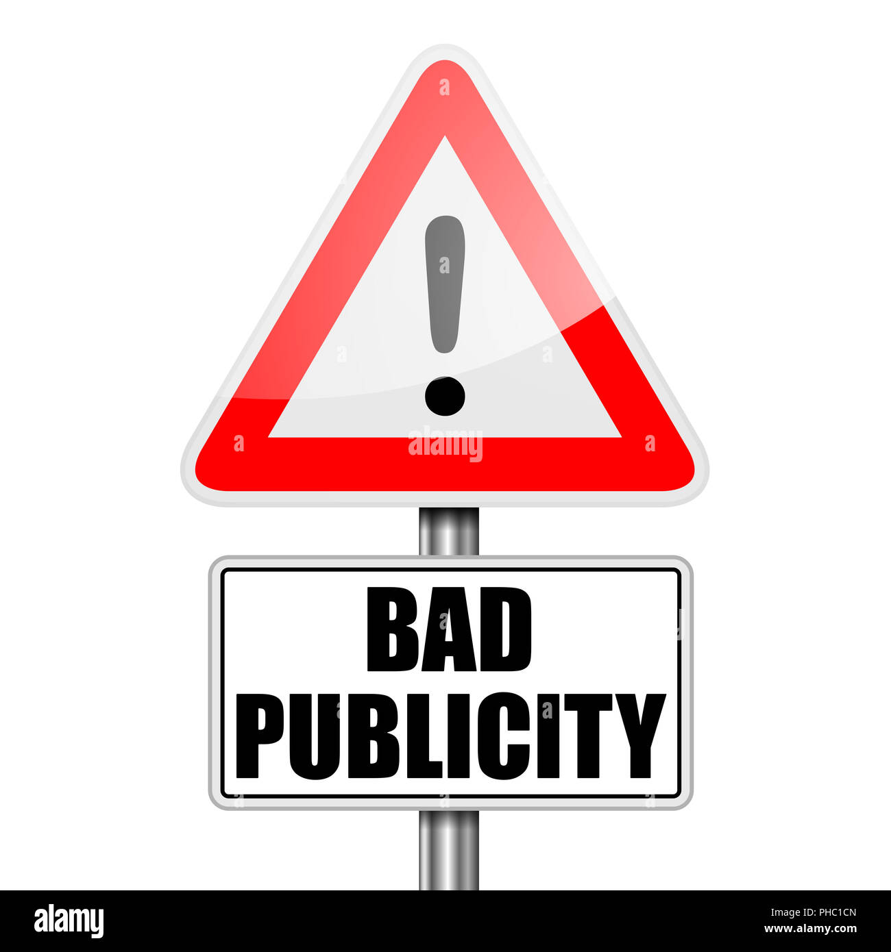 Attention Bad Publicity Stock Photo - Alamy
