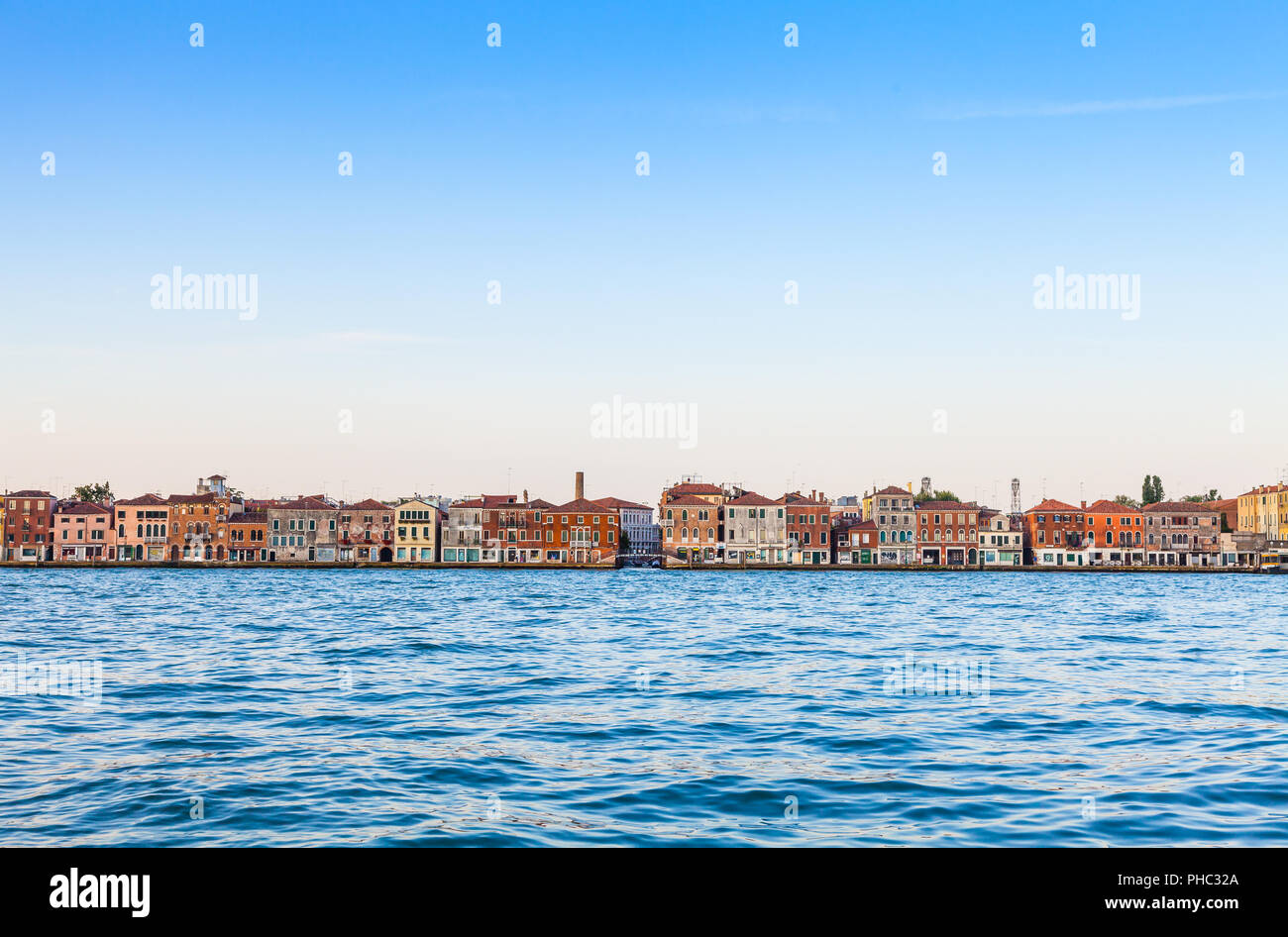 Venice waterfront from Zattere Stock Photo - Alamy