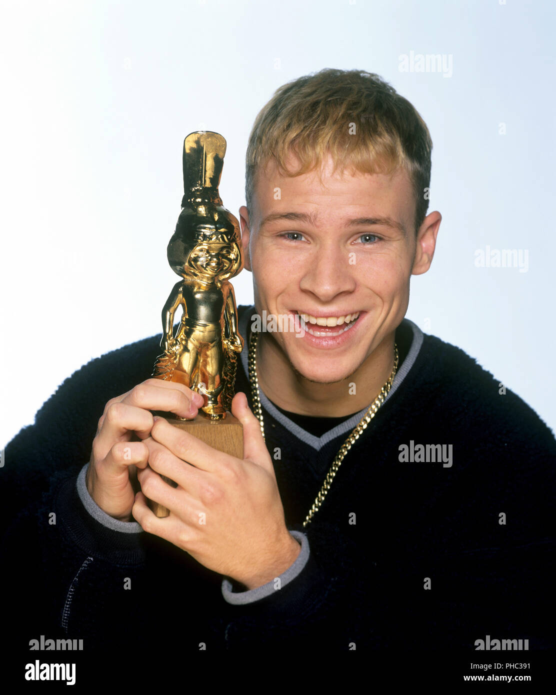 Brian Littrell (Backstreet Boys) on 01.12.1996 in London. | usage ...