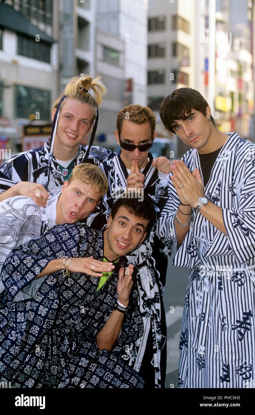 Backstreet Boys (l-r): Nick Carter, Brian Littrell, Howie Dorough ...