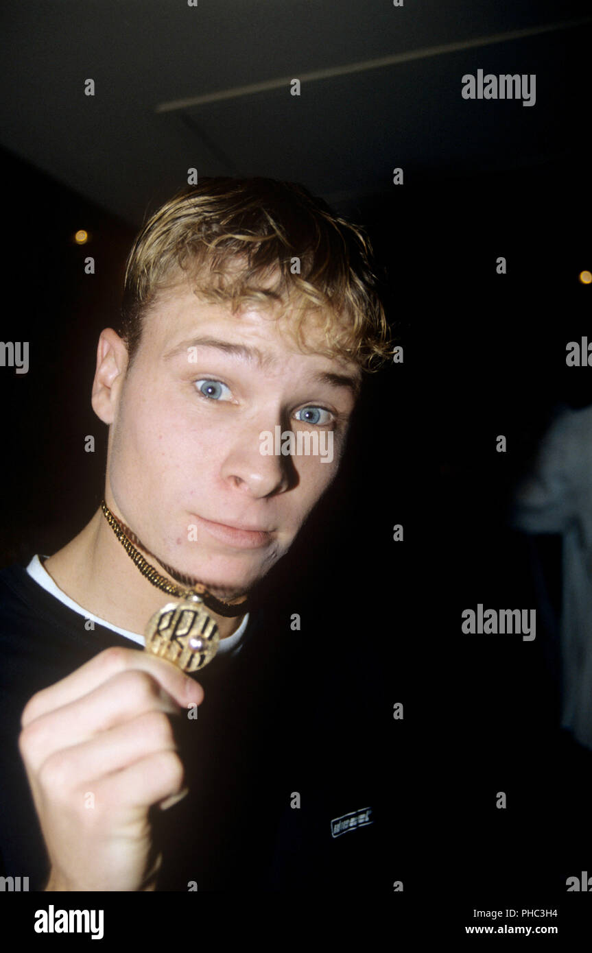 Brian Littrell (Backstreet Boys) on 29.10.1996 in Tokio / Tokyo. | usage worldwide Stock Photo ...