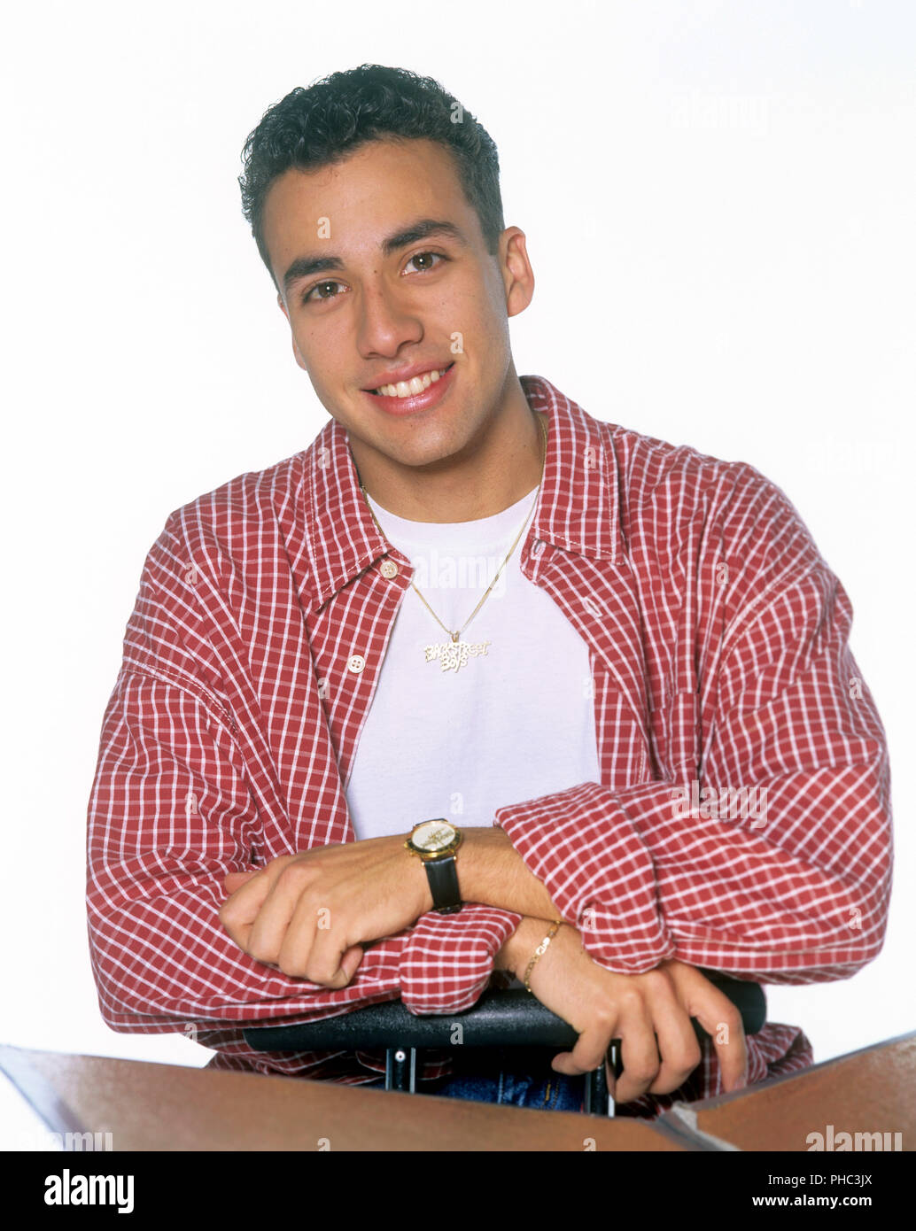 Howie Dorough (Backstreet Boys) on 17.02.1996 in Karlsruhe / Carlsruhe ...