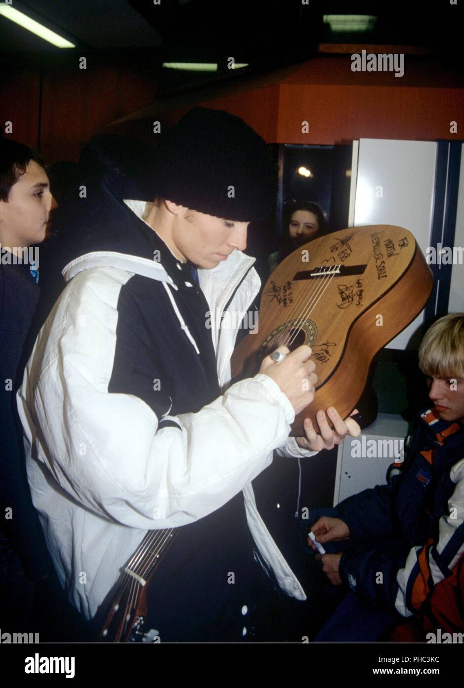 Brian Littrell (Backstreet Boys) on 12.12.1996. | usage worldwide Stock ...