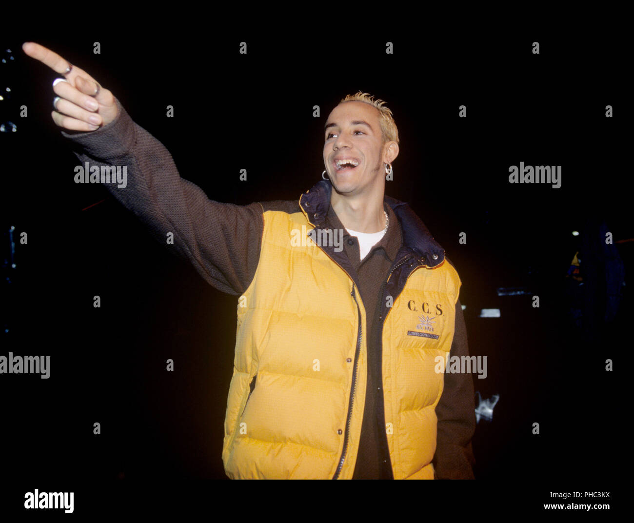 Alexander James McLean (Backstreet Boys) on 17.11.1996 in London ...