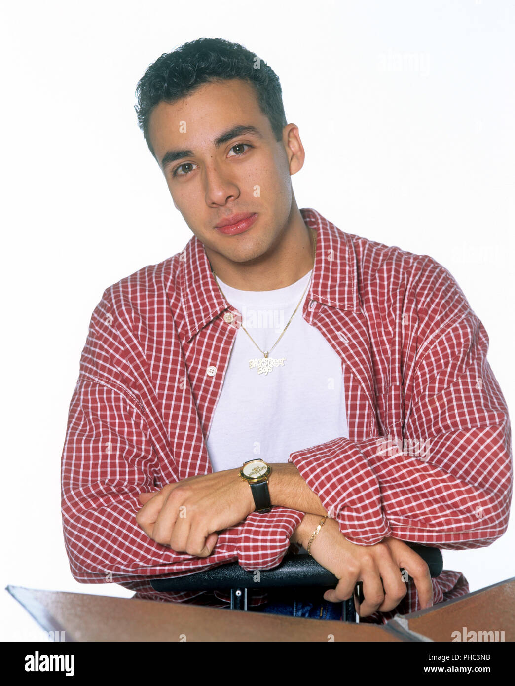 Howie Dorough (Backstreet Boys) on 17.02.1996 in Karlsruhe / Carlsruhe ...