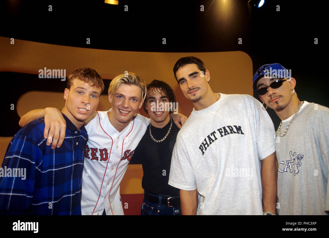 Backstreet Boys (l-r): Brian Littrell, Nick Carter, Howie Dorough ...