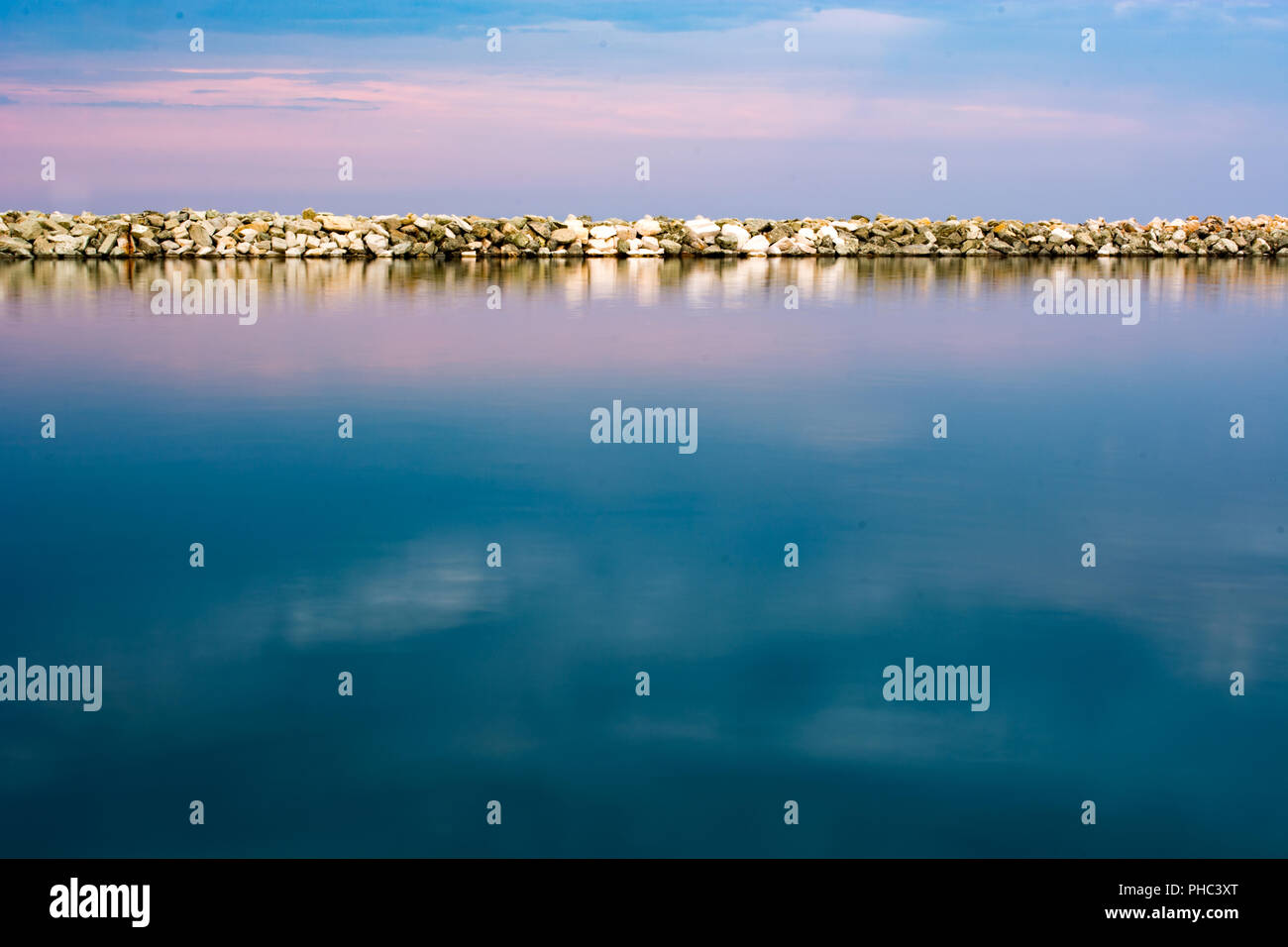 Long sunset hi-res stock photography and images - Alamy