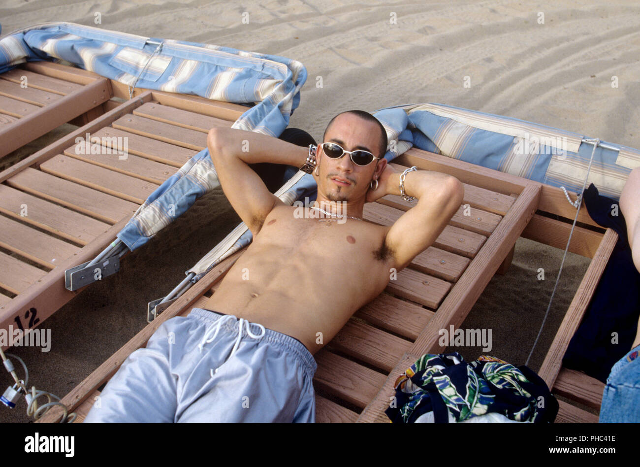 Alexander James McLean (Backstreet Boys) on 01.05.1997 in Hawaii ...