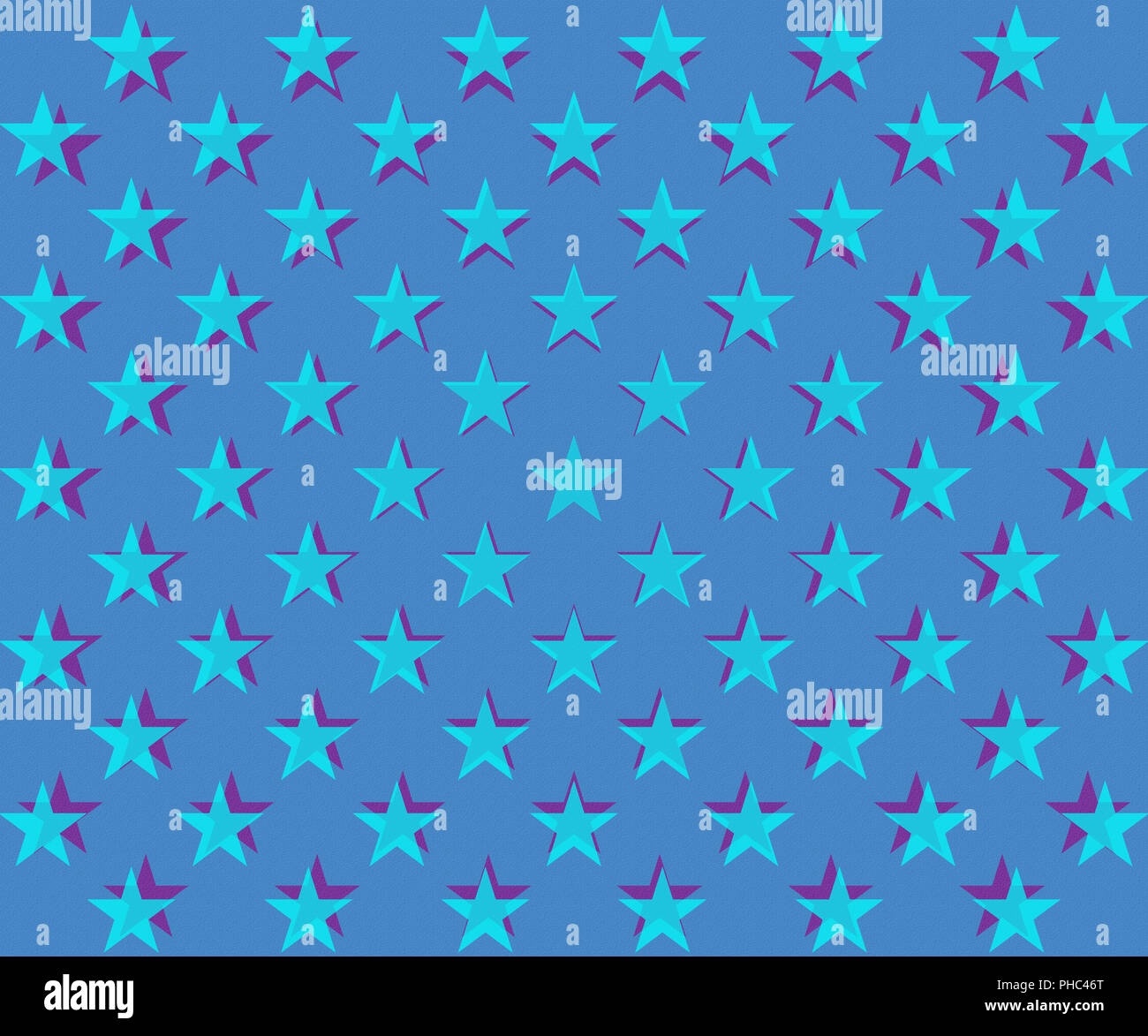 Blue stars pattern hi-res stock photography and images - Alamy