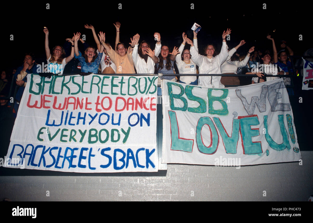 Backstreet boys fans hi-res stock photography and images - Alamy