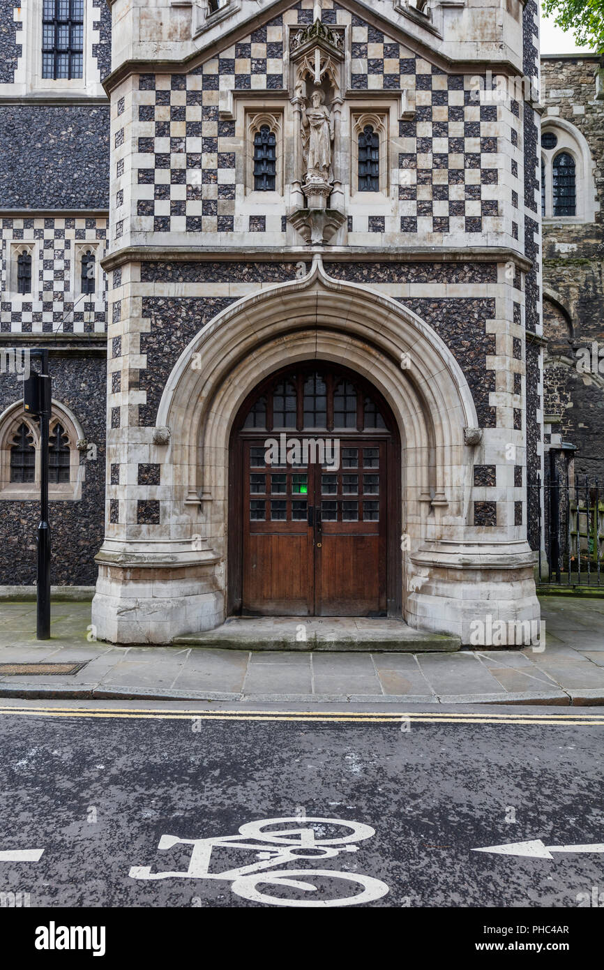 Church of St Bartholomew the Less, Smithfield, London, England, UK ...