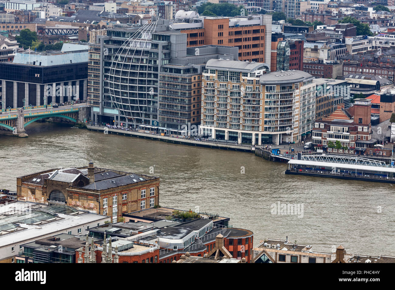 NEST Corporation building, South bank, Cityscape from the gallery of St ...