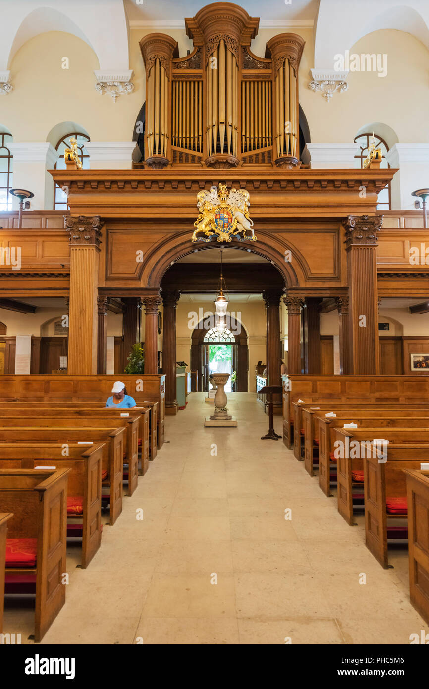 St Alphege's church (1718), Greenwich, London, England, UK Stock Photo ...