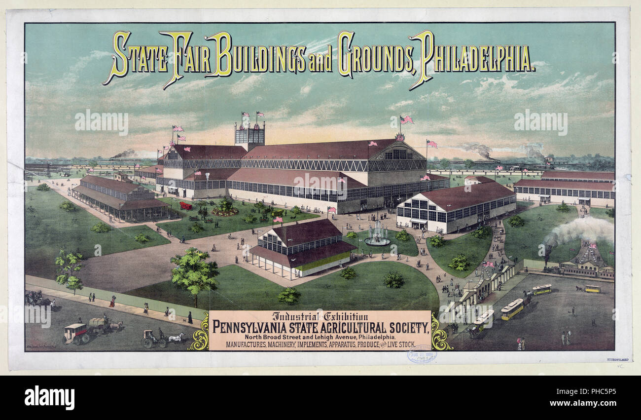 1880s philadelphia fairgrounds hi-res stock photography and images - Alamy
