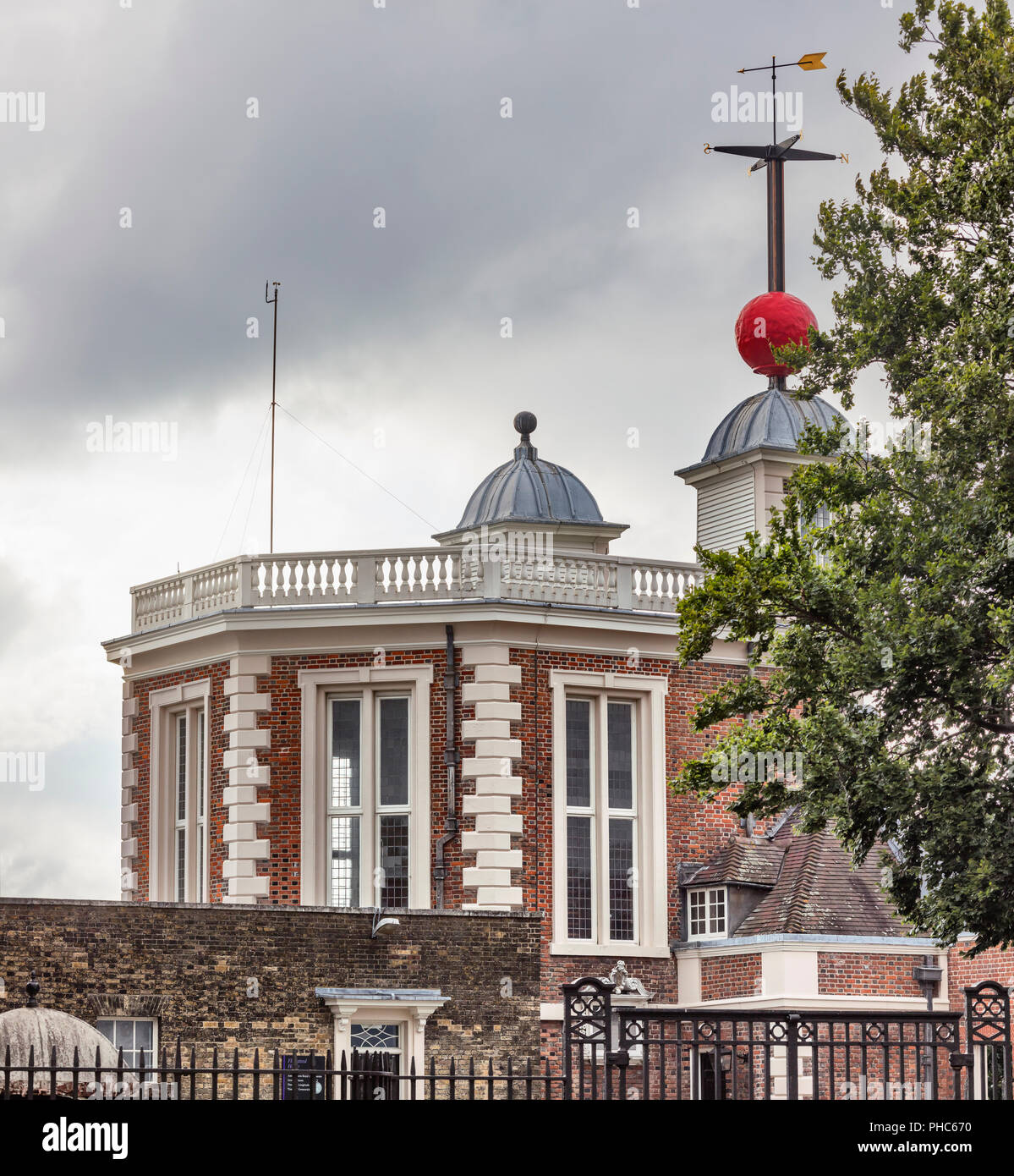 Flamsteed House, Royal Observatory, Greenwich, London, England, UK ...