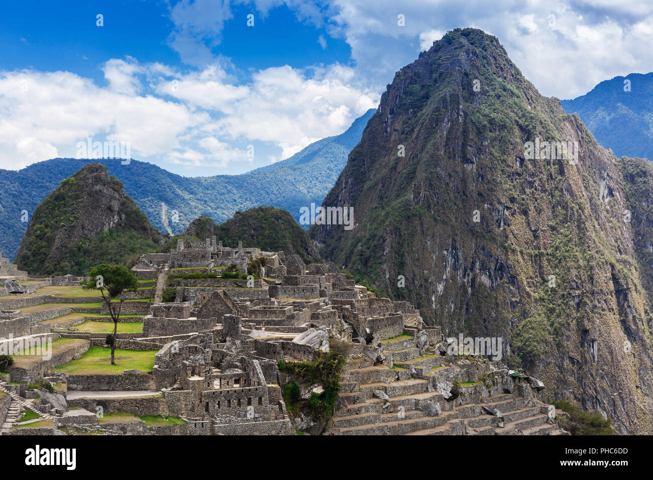 ancient and mysterious Inca city Stock Photo - Alamy