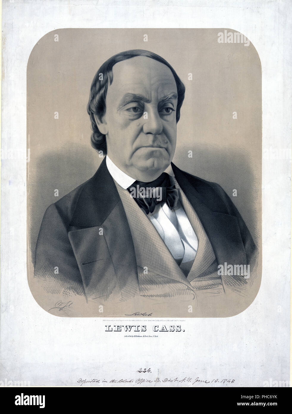 Lewis cass hi-res stock photography and images - Alamy