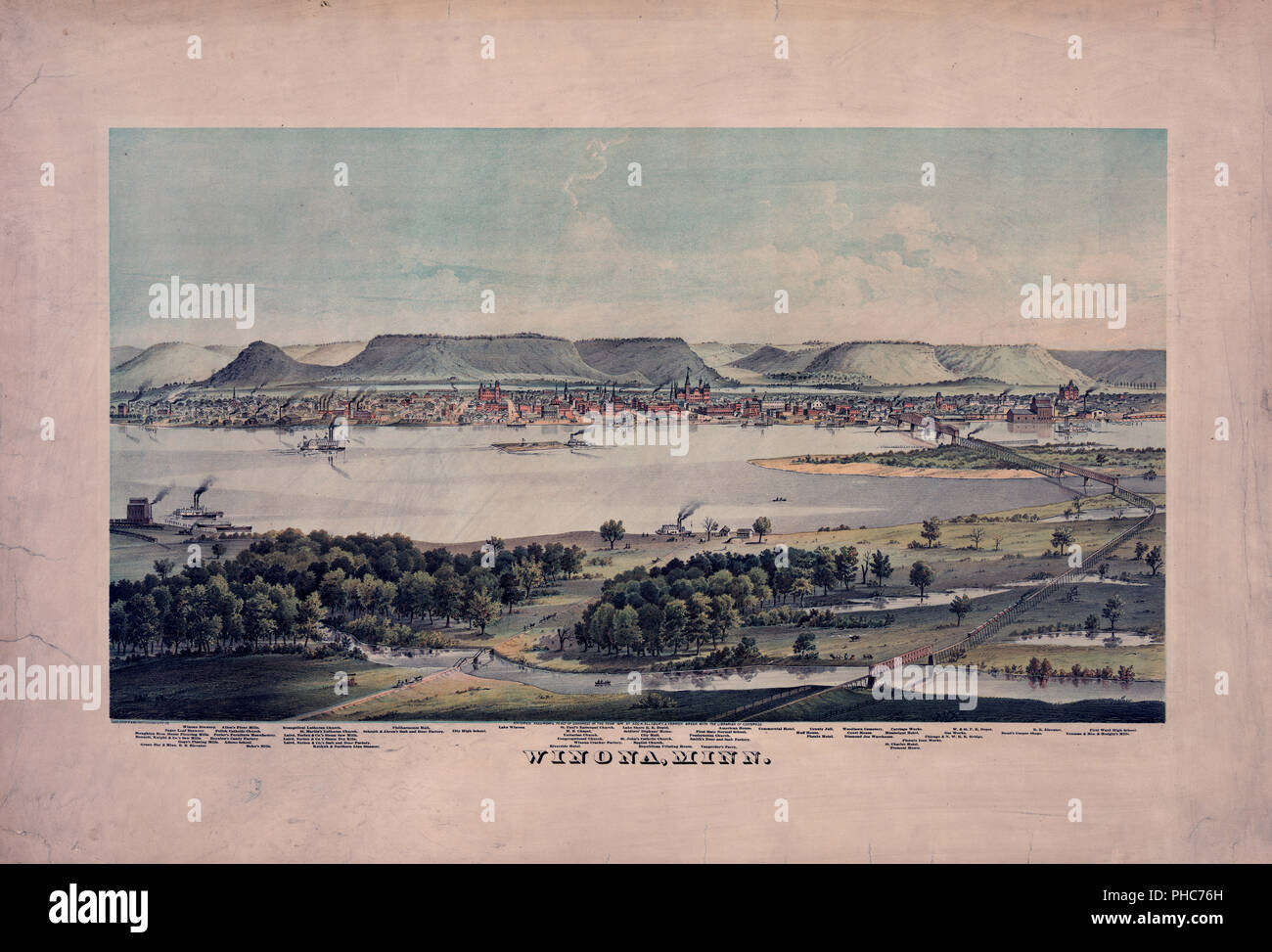 Winona history hi-res stock photography and images - Alamy