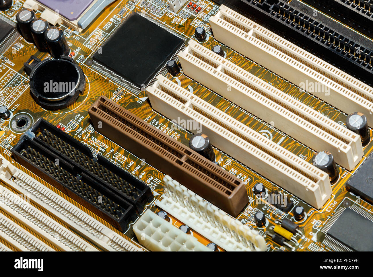 Motherboard close up hi-res stock photography and images - Alamy