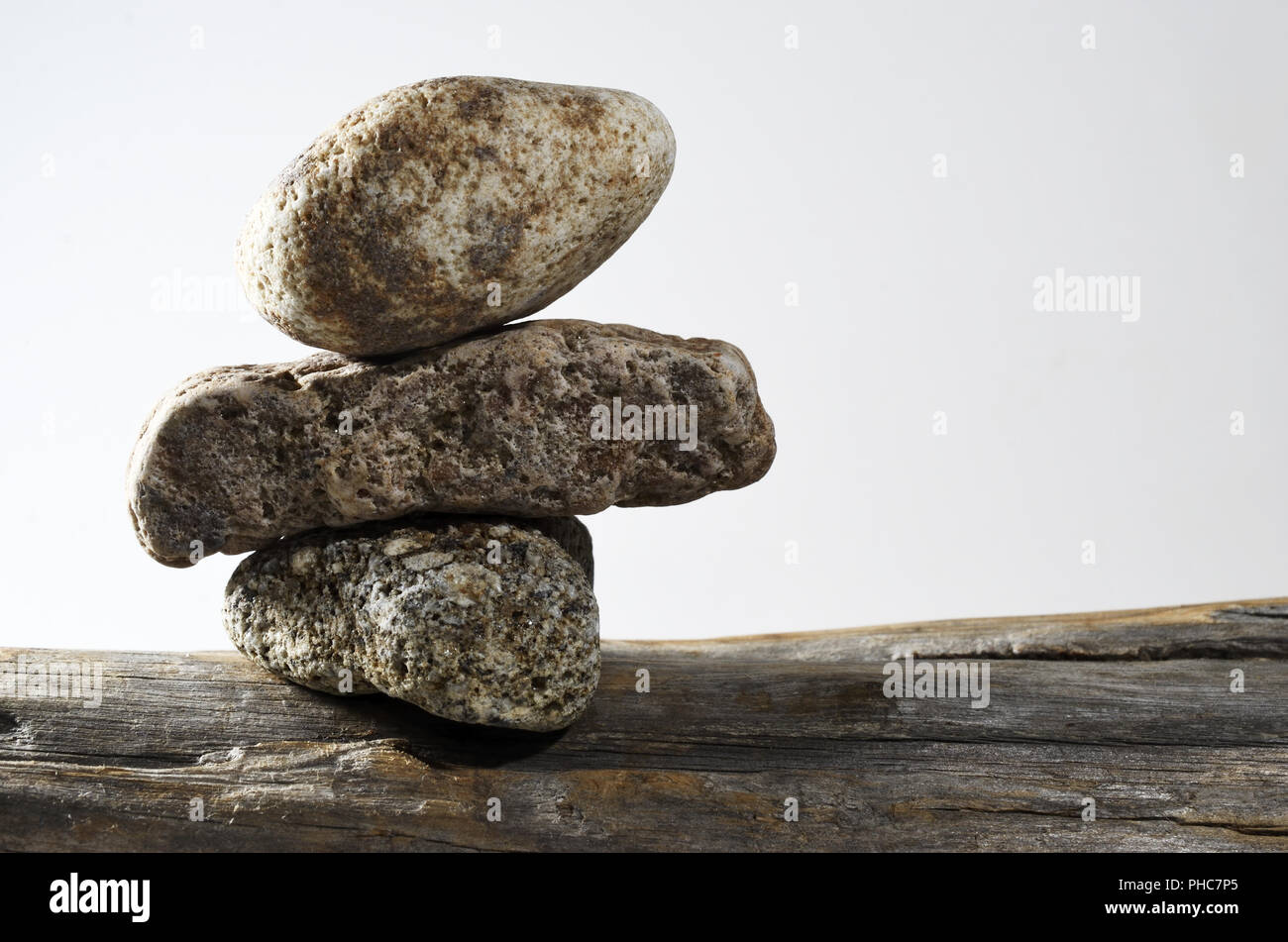 three stones on each other Stock Photo - Alamy