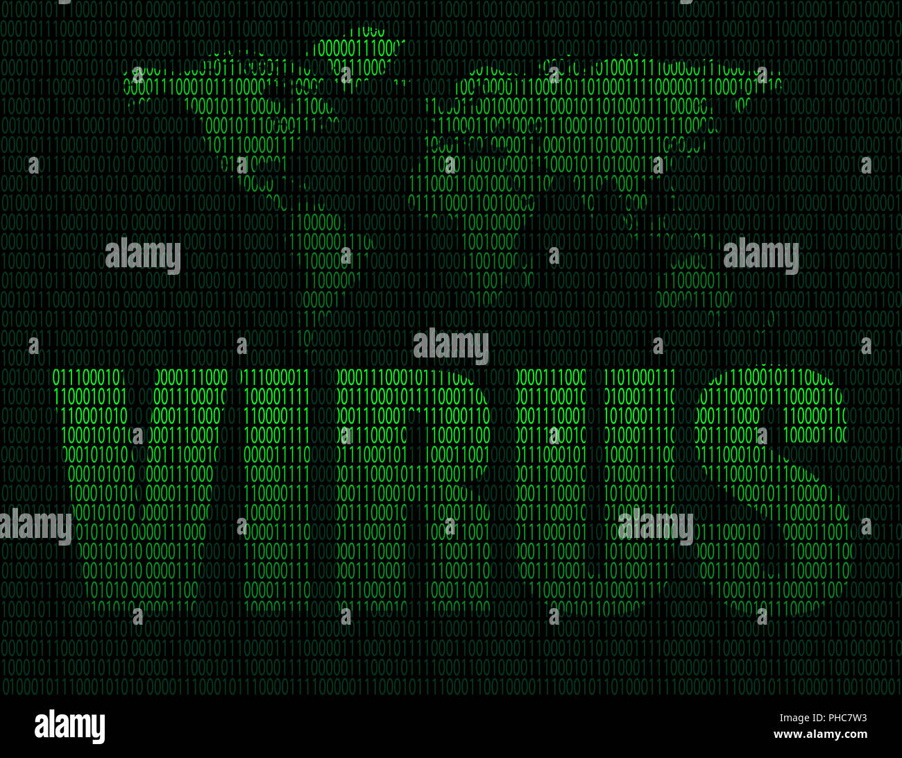 The word virus on world map background Stock Photo - Alamy