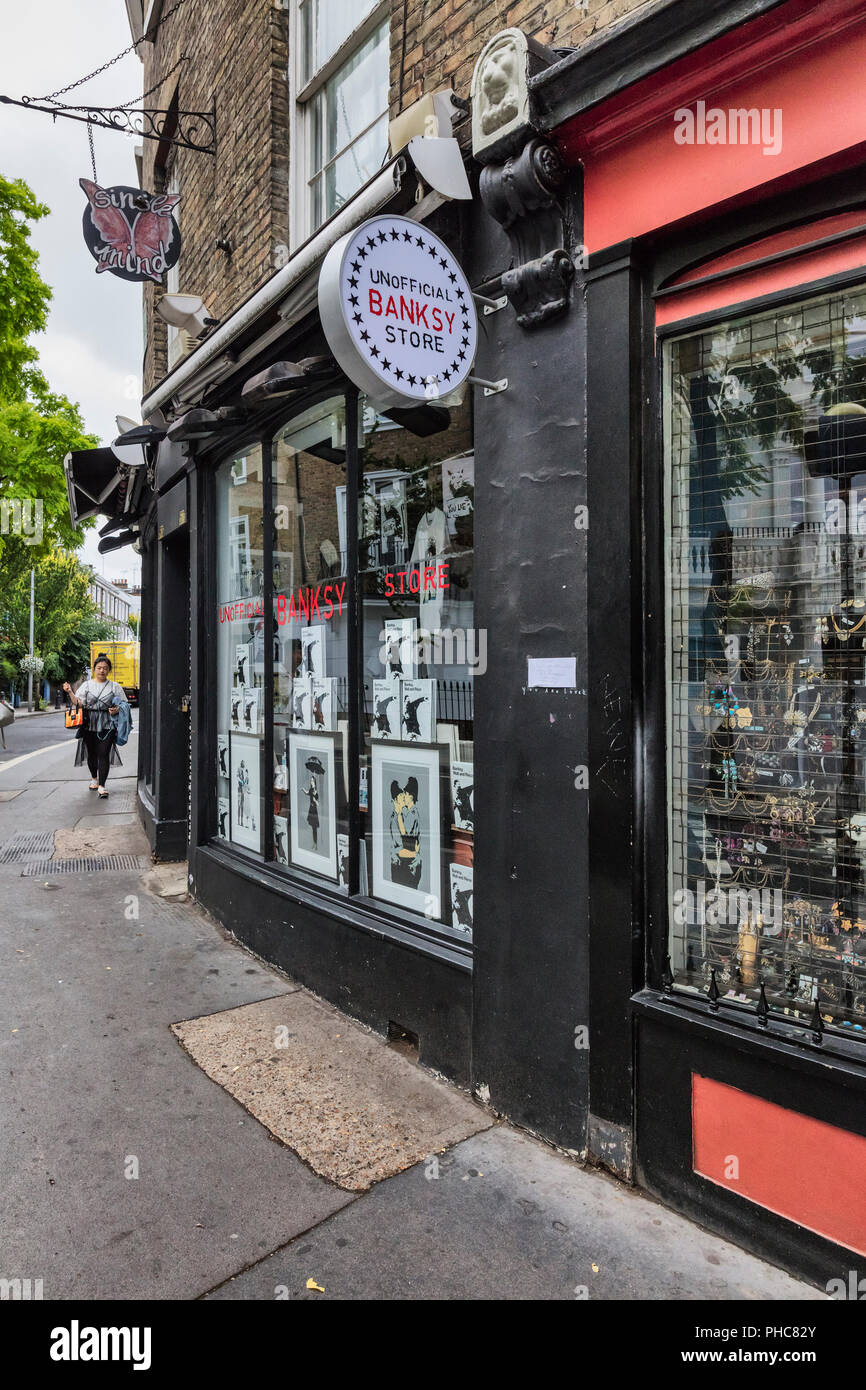 Banksy shop london hi-res stock photography and images - Alamy