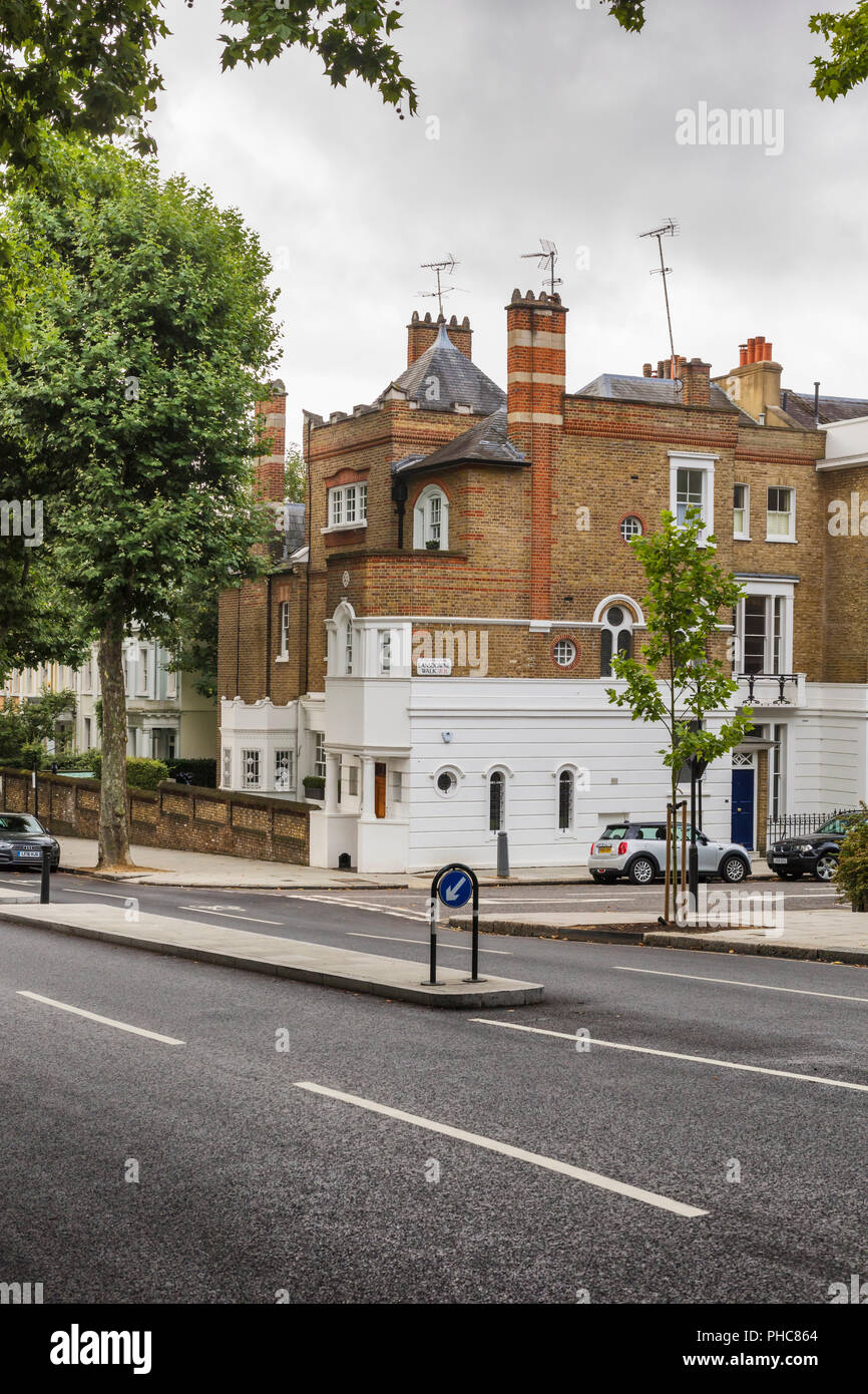 Vintage house, Notting Hill, London, England, UK Stock Photo - Alamy