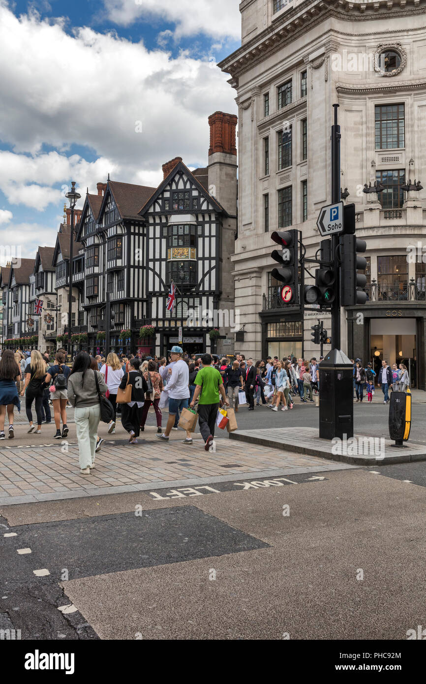 Kingly Street, London, England, UK Stock Photo - Alamy