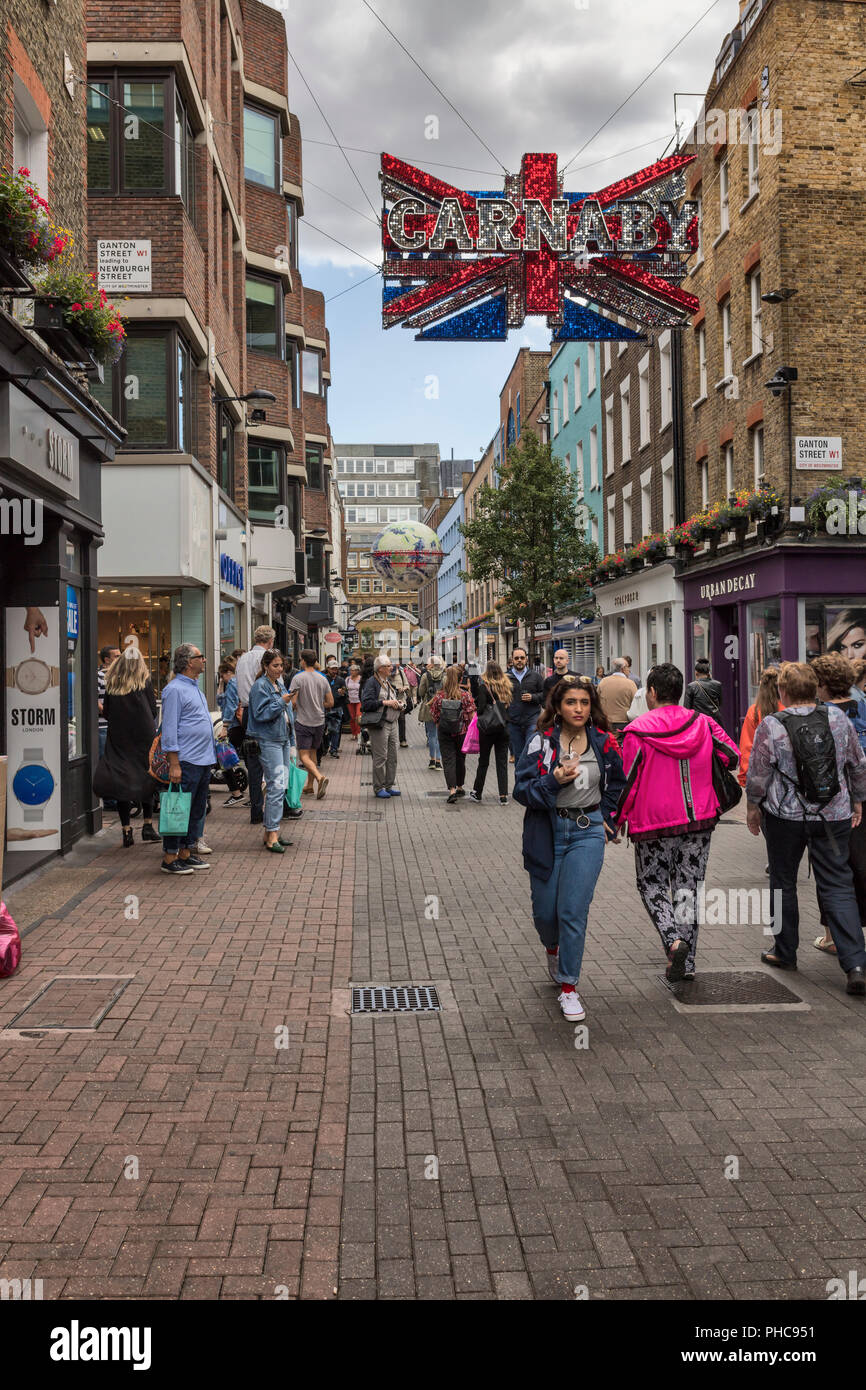Carnaby Street, London, England, UK Stock Photo - Alamy