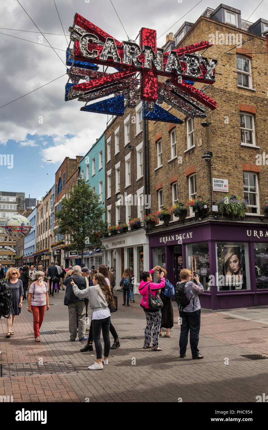 Carnaby Street, London, England, UK Stock Photo - Alamy