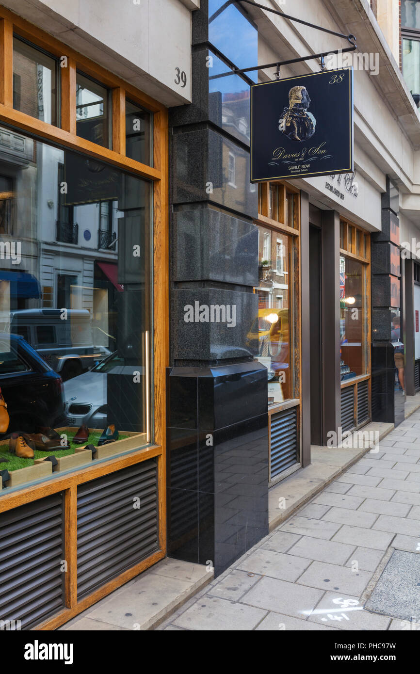 Savile row mayfair hi-res stock photography and images - Alamy