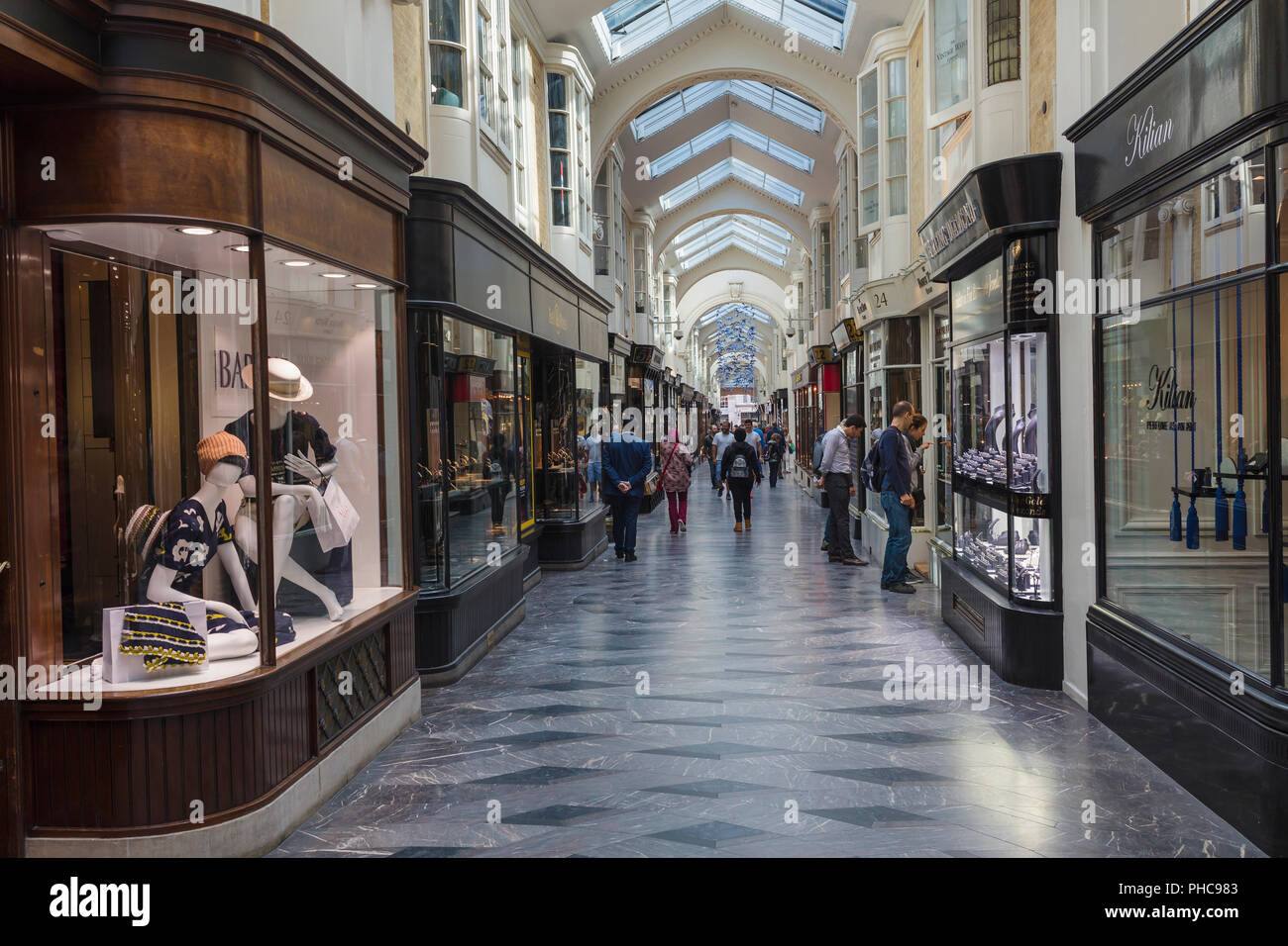 Luxury boutique burlington arcade hi-res stock photography and images ...