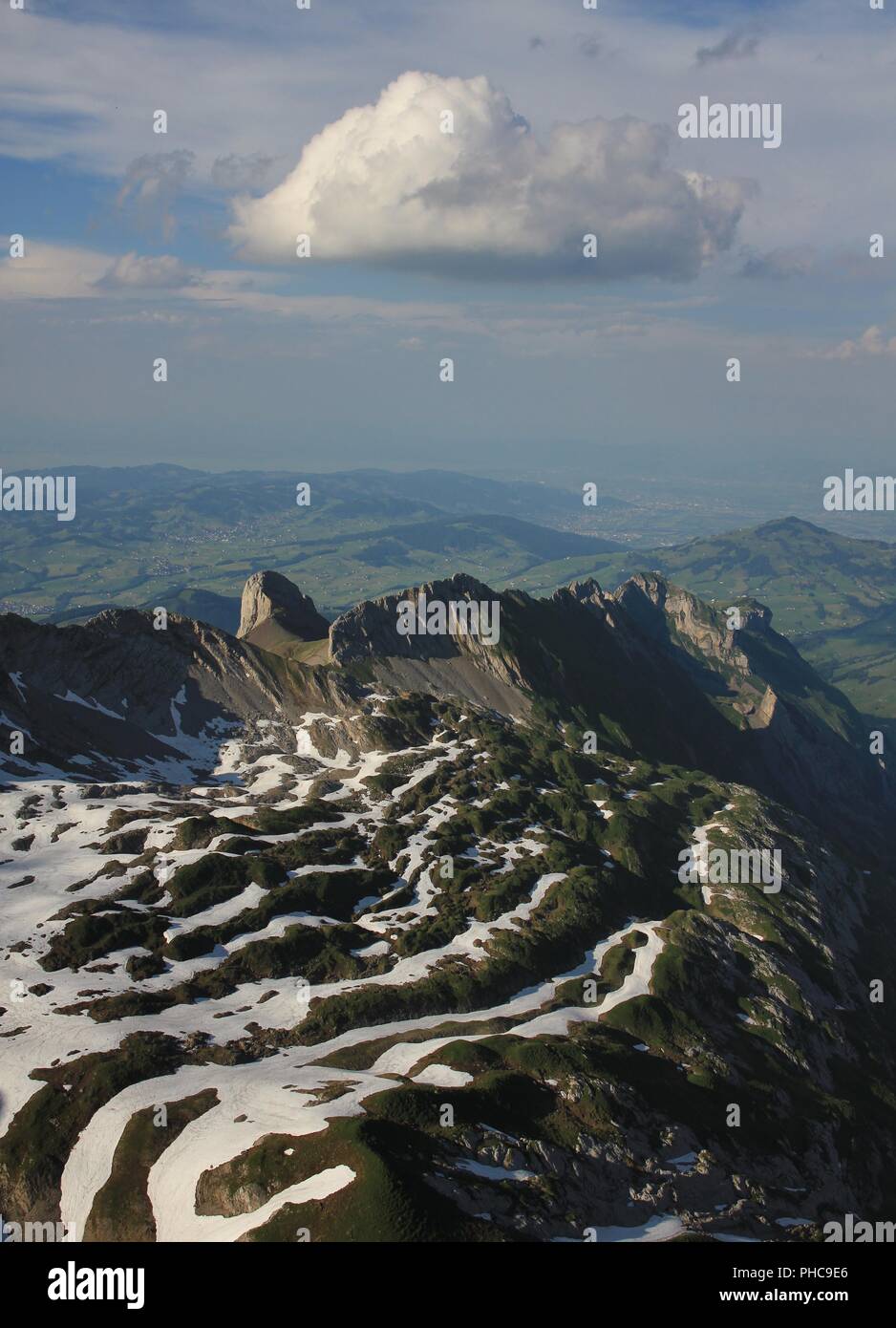 Unique landscape seen from Mount Santis, Switzerland Stock Photo - Alamy